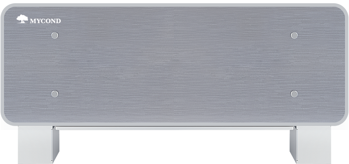 Designer floor-standing fan coil units Silver Glass Low series | HVAC ...